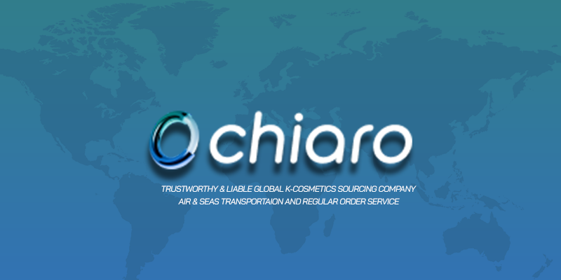 CHIARO | TRUSTWORHY & LIABLE GLOBAL K-COSMETICS SOURCING COMPANY